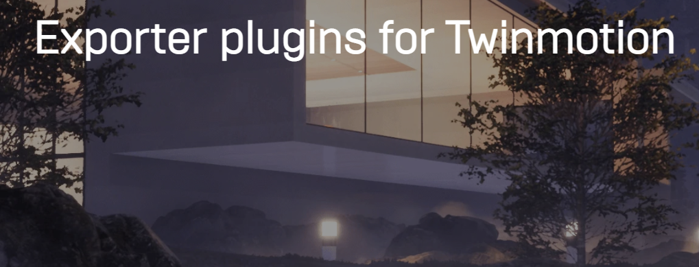 Datasmith Exporter for direktekobling mellom Twinmotion og Archicad